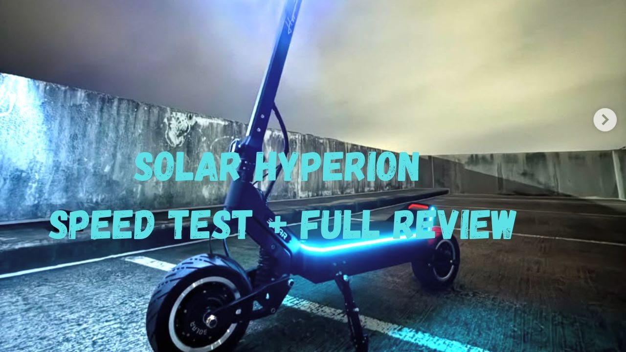Solar Hyperion SPEED Test + FULL Review! - YouTube
