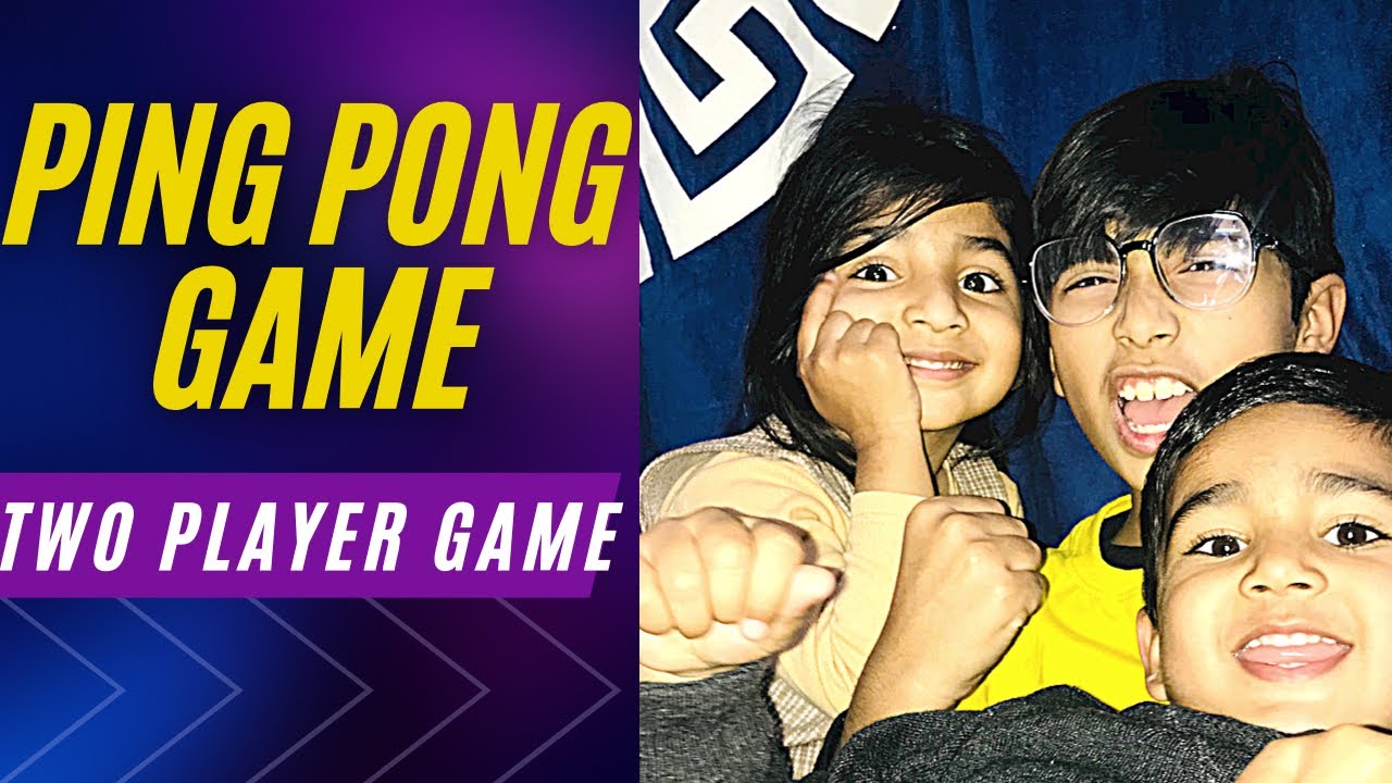 Ping pong two player game || best two player games || @mikailvlogs37 ...