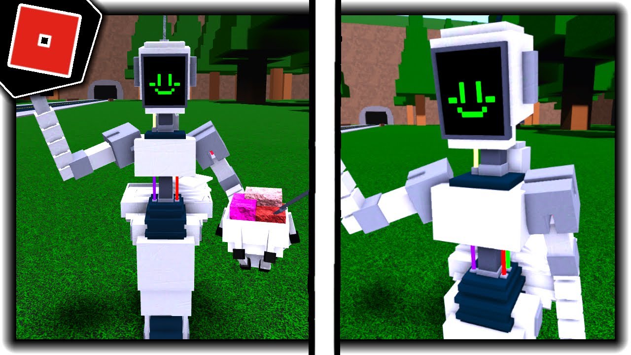How to get "AT YOUR SERVICE" BADGE + STAFF BOT MORPH/SKIN in FAZBEAR'S ...