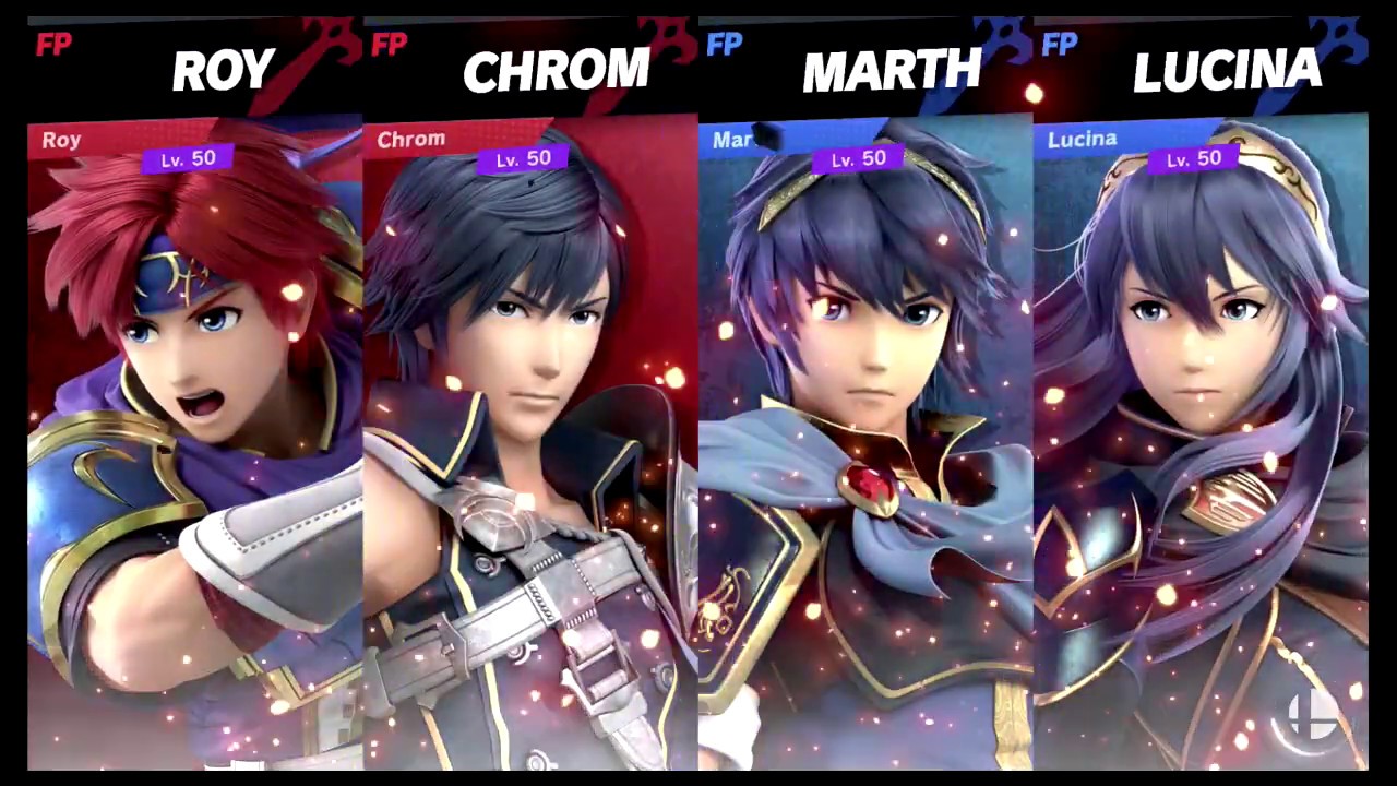 Super Smash Bros Ultimate Amiibo Fights – Request #10919 Roy & Chrom vs ...