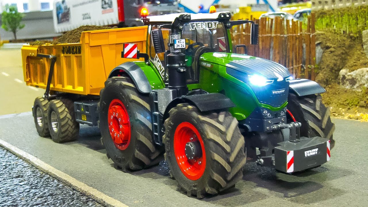 MEGA RC TRACTOR COLLECTION!! RC FENDT, RC CLAAS, RC K700, RC FARMING ...