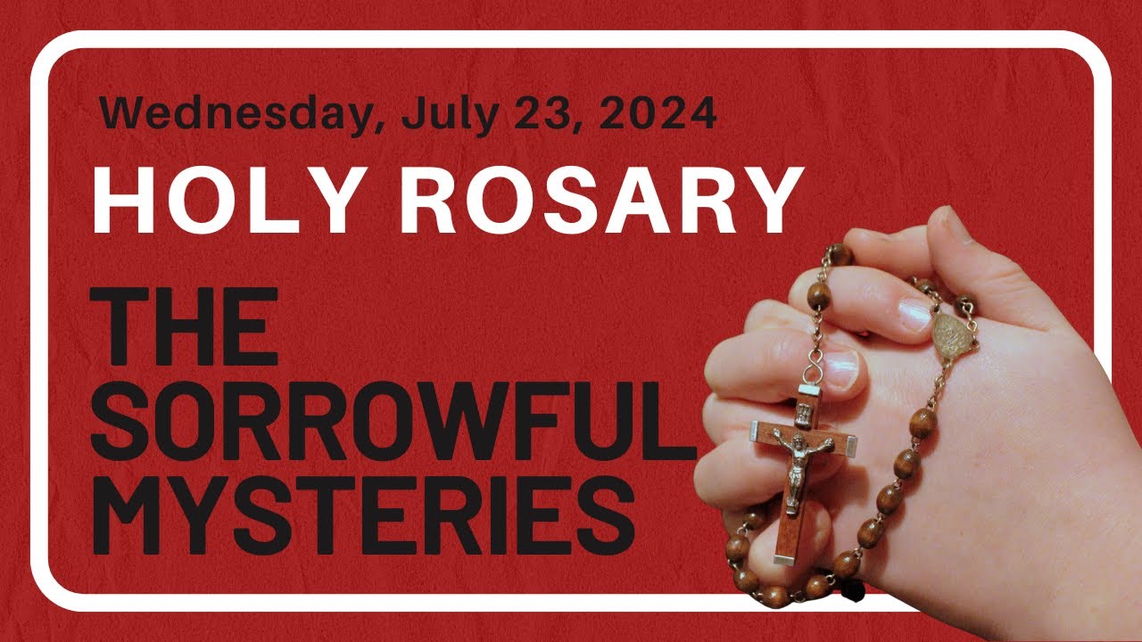 The Holy Rosary - Tuesday - The Sorrowful Mysteries #catholic # ...