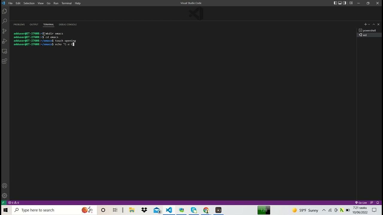 How To Open Close And Save File From Emacs Youtube