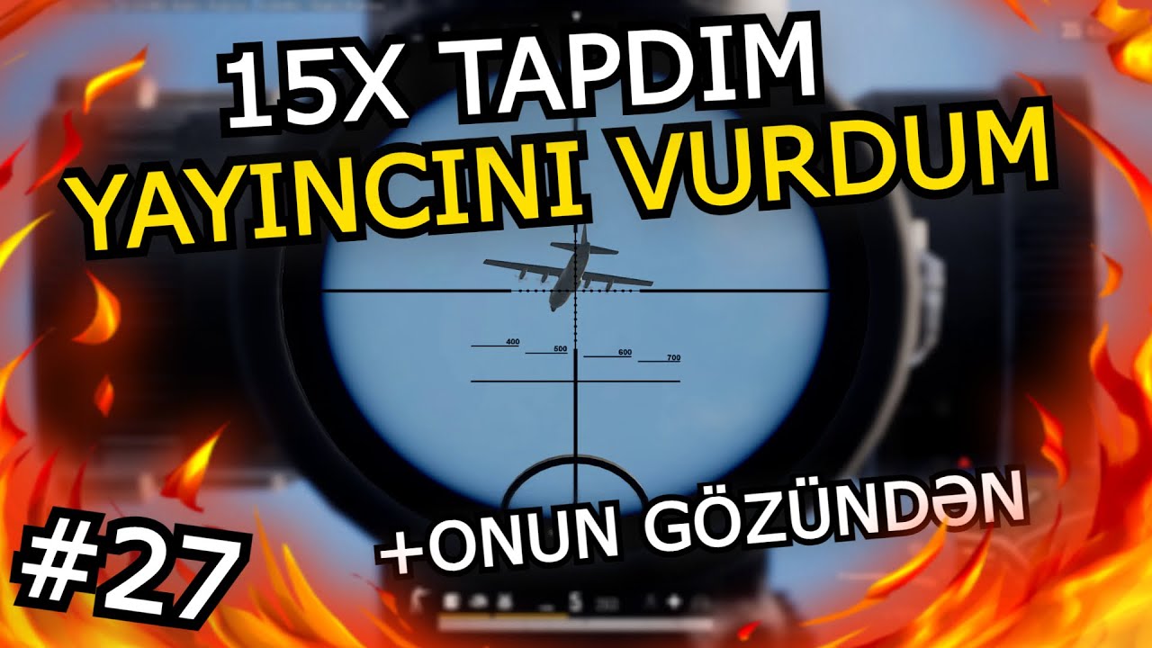 15X TAPDIM, CANLI YAYIMDAKI ADAMI VURDUM(onun gözündən kamera) - [ƏSL ...