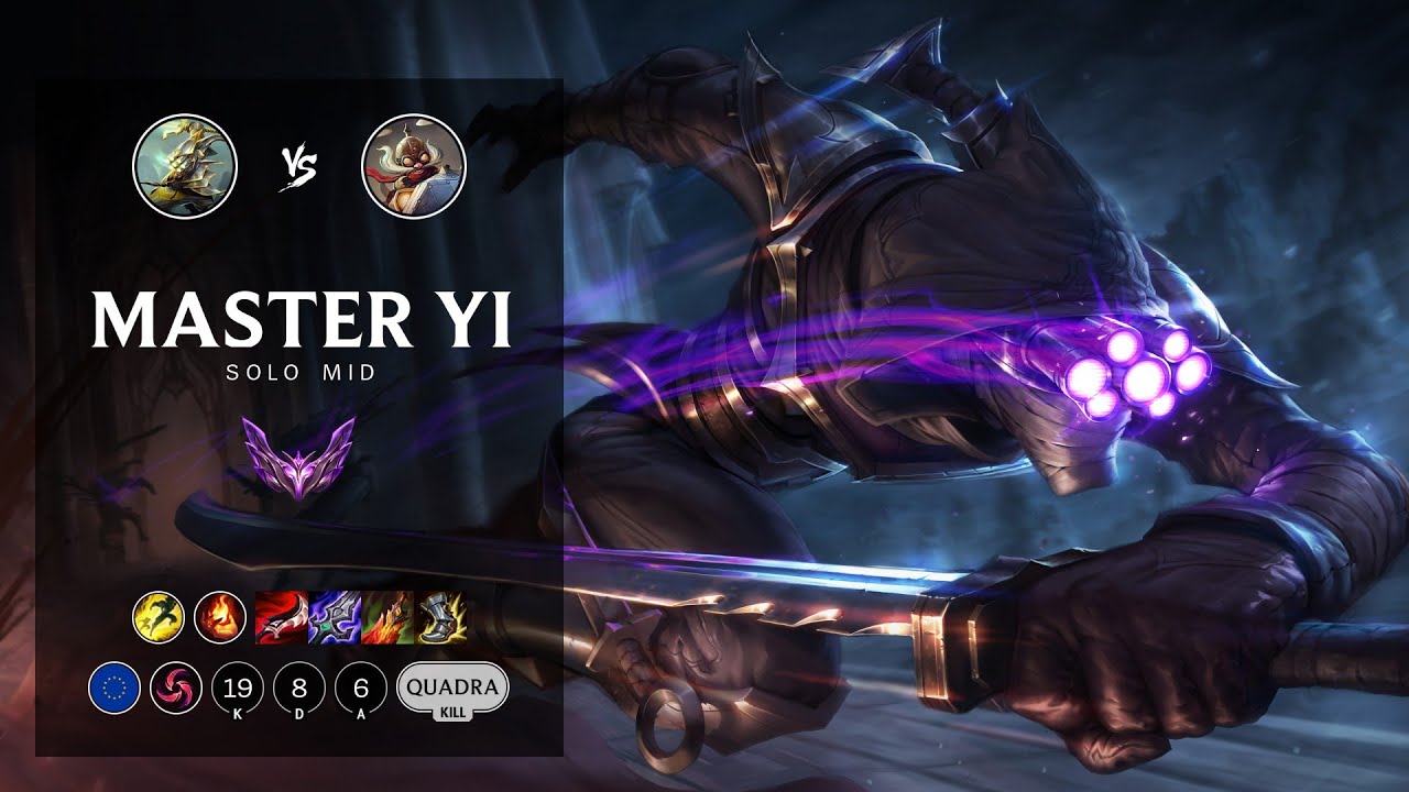 Master Yi Mid vs Corki - EUW Master Patch 12.17 - YouTube