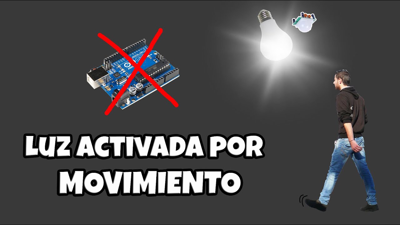 Luz Automatica con SENSOR PIR/Ideatronic - YouTube