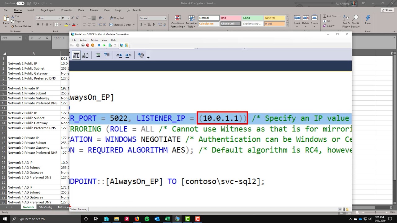 Build a SQL Cluster Lab Part 3 - YouTube