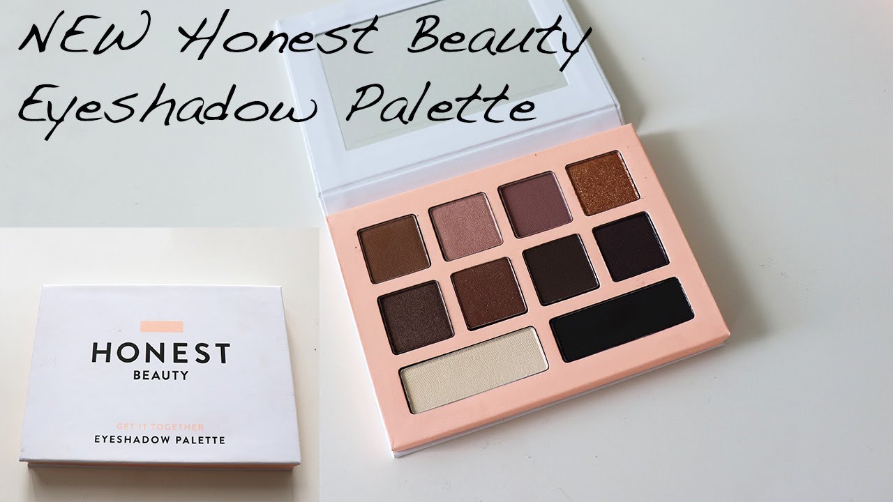 NEW Honest Beauty Eyeshadow Palette Review + 2 Tutorials - YouTube