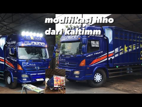 PART 1. PROSES MODIFIKASI HINO 500 PESONA TRUK KALTIM MBOIS..TRUK ...