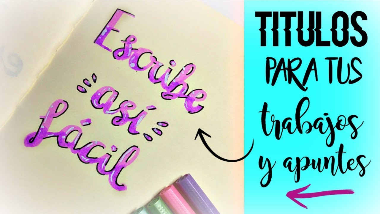 ¡APRENDE A ESCRIBIR ASÍ FÁCIL!-Mertun - YouTube