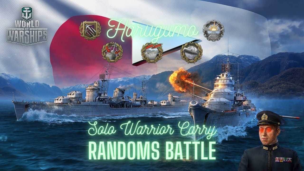 World of Warships - Harugumo: Solo Warrior Carry - YouTube