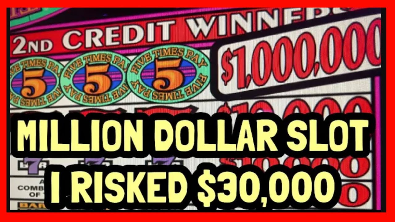LET'S SEE IF I CAN WIN 1 MILLION DOLLARS - BEST MACHINE TO WIN ON - YouTube