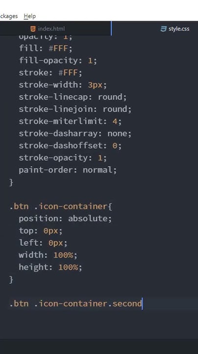 Animated Bookmark Icon | Html And Css - YouTube