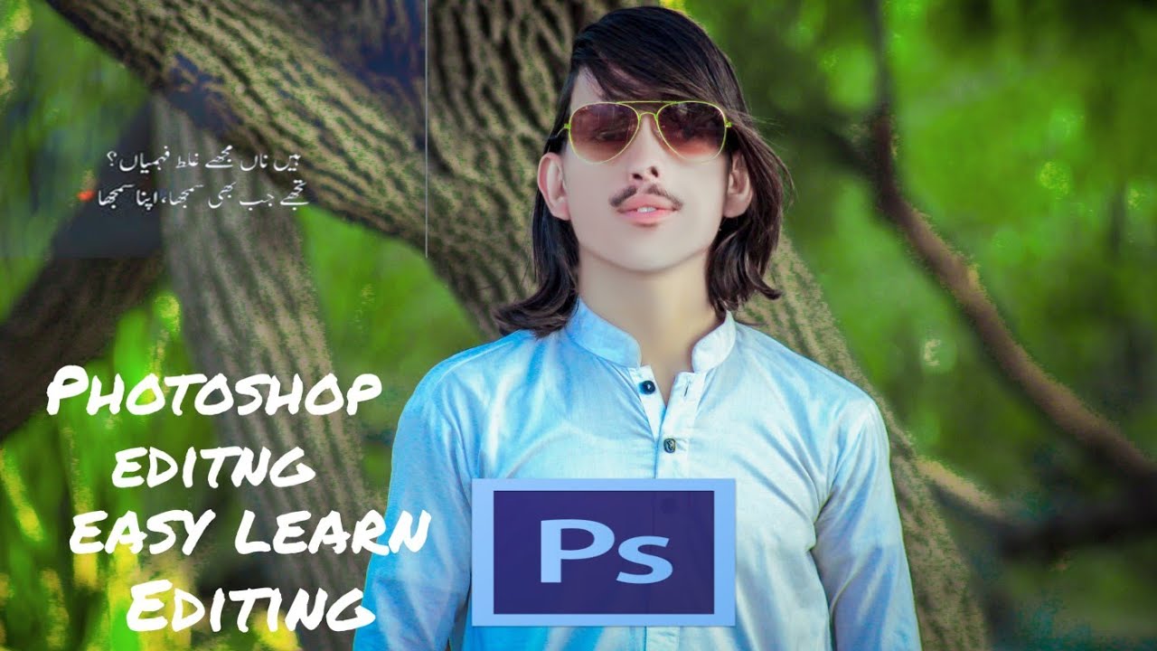 How to edit picture in Photoshop face white and background editing in ...