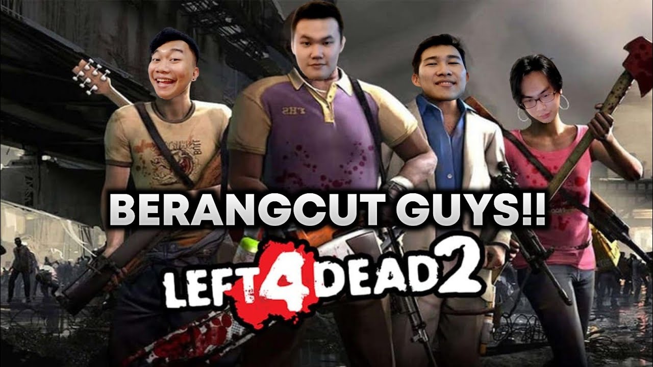 WABAH ZOMBIE MENYEBAR LUAS!! MODE HARD - LEFT 4 DEAD 2 - YouTube