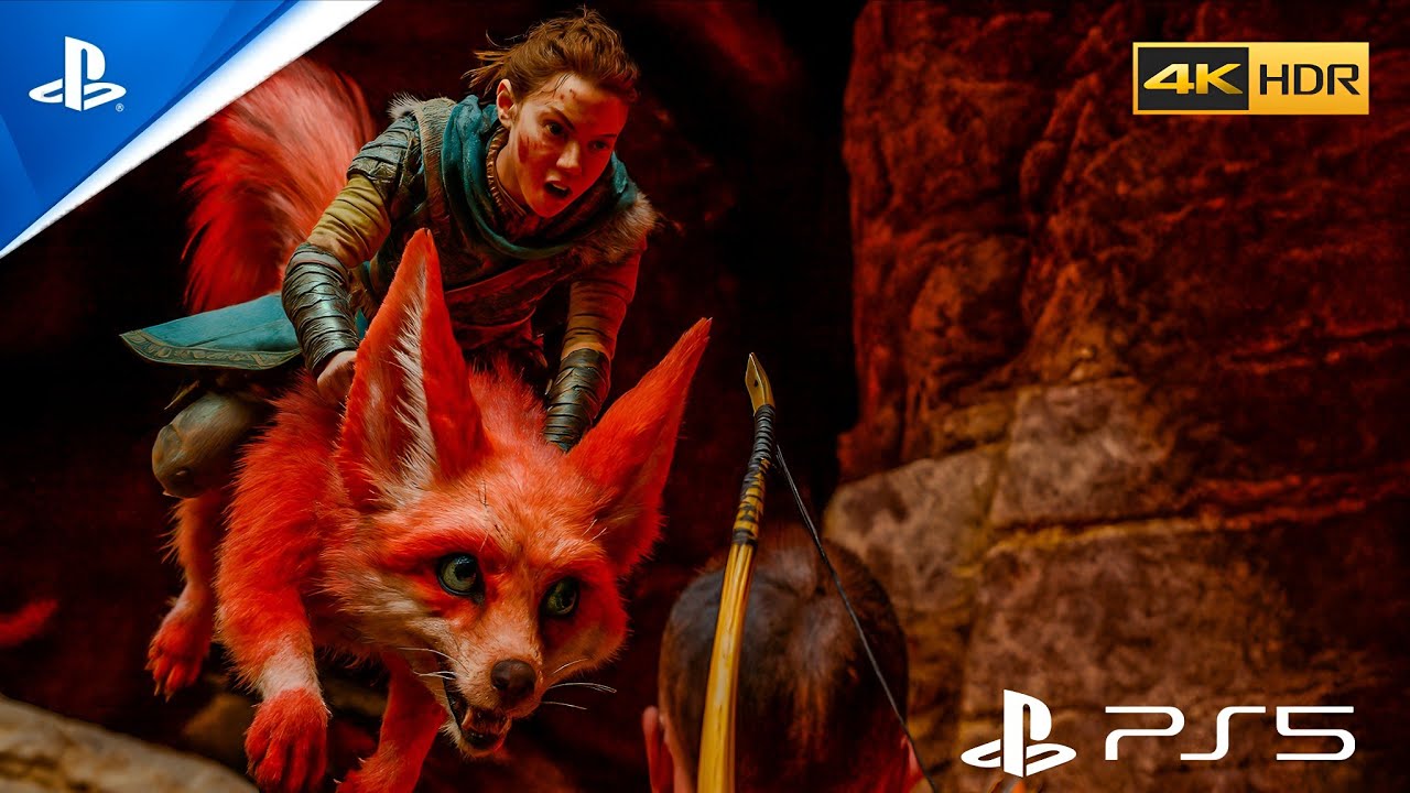 God of War Ragnarök – Fox vs Fox Race | Atreus Animal Race Scene - YouTube