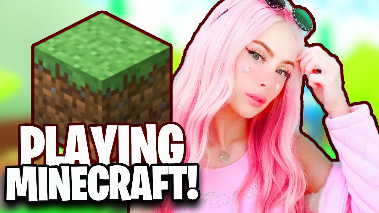 Leah Ashe Says she playing Minecraft in 2021! WHY?!?! - YouTube