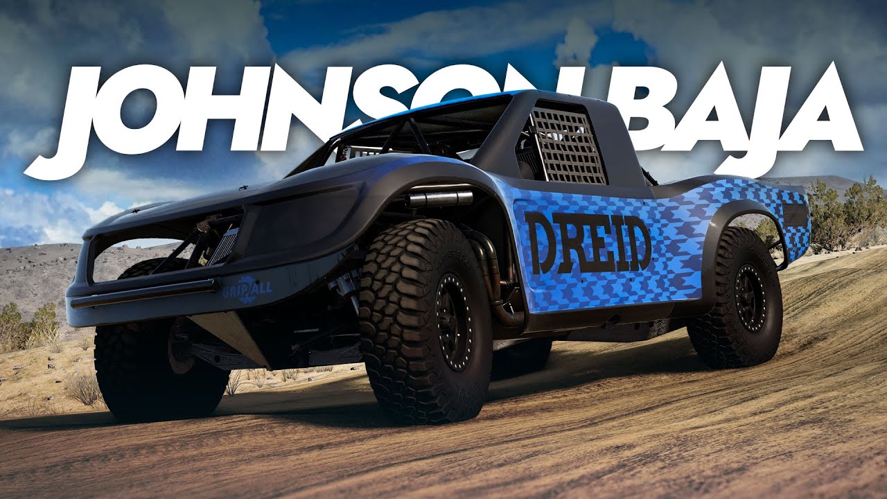 BeamNG: Johnson Baja! Off Road Trophy Truck Course Preview! - YouTube