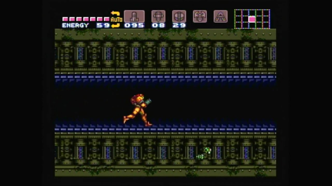 CGR Gameplay - SUPER METROID (SNES) Walkthrough Part 29: Entering the ...