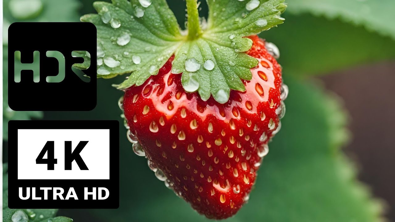 4K HDR FRUIT | 4K OLED VIDEO DEMO | OLED TEST FOOF VIDEO - YouTube