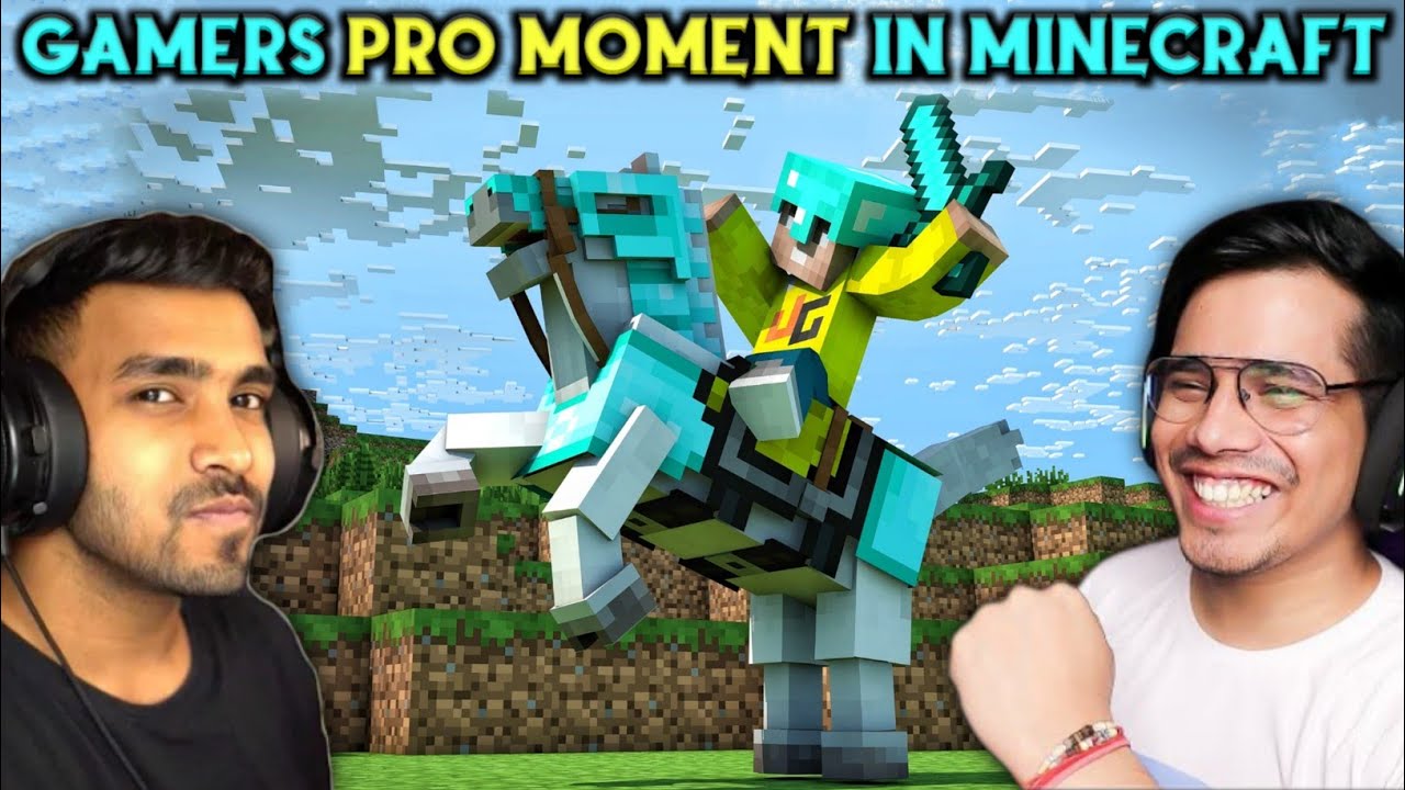 Gamers Pro Moment In Minecraft || Pro Moment - YouTube