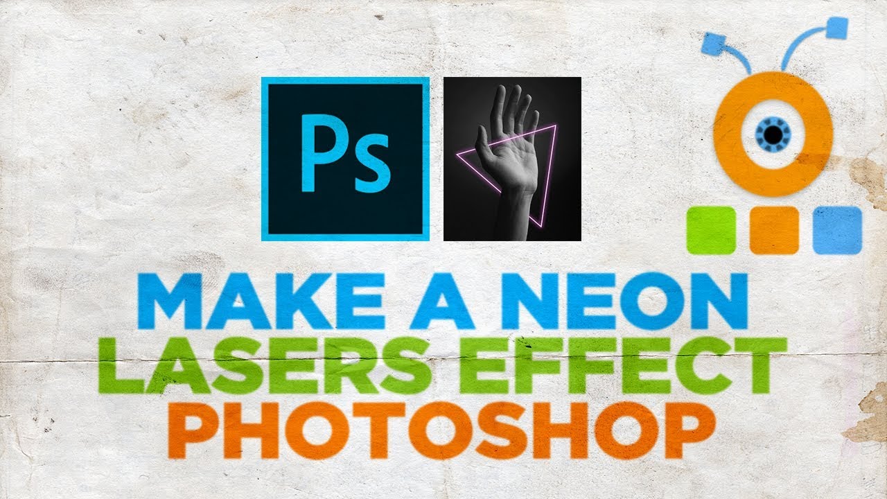 How to Make a Neon Lasers Effect in Adobe Photoshop - YouTube