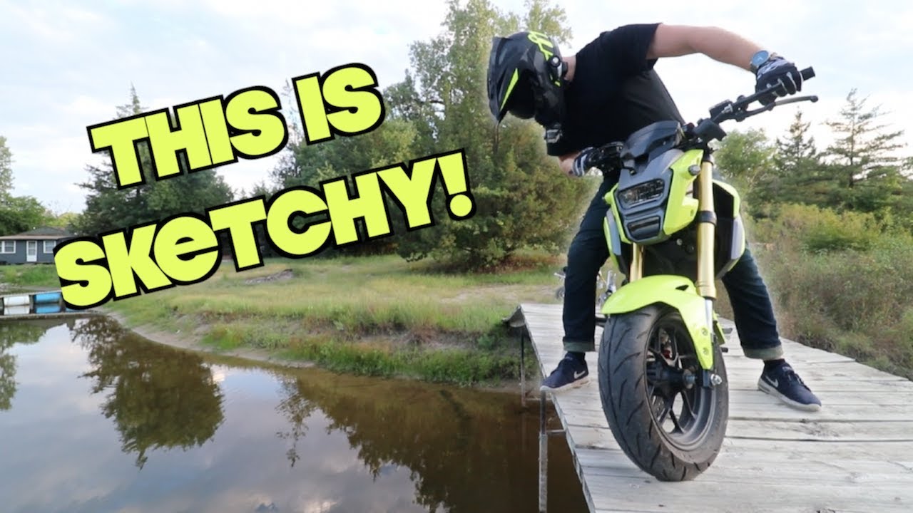 SKETCHY BRIDGE CAN'T SUPPORT THE WEIGHT! | ABANDONED HOUSE | CREEPY VAN ...