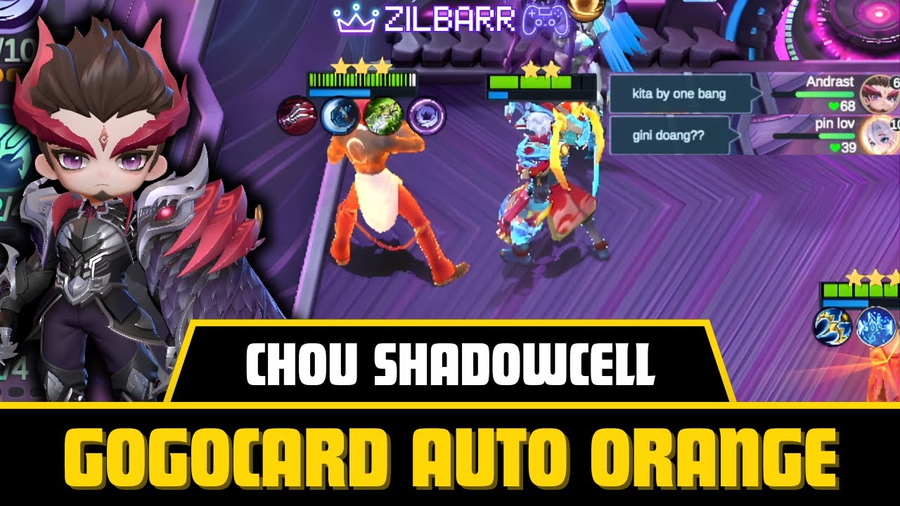 COMMANDER YU ZHONG! GOGOCARD AUTO ORANGE! COMBO CHOU SHADOWCELL MAGIC ...
