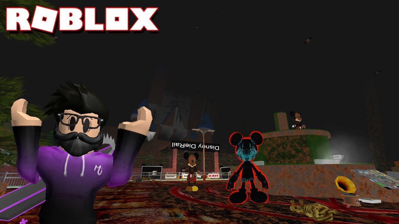 ROBLOX: GOING TO DISNEY'S ABANDONED PARK - Horror Land: Abandoned ...