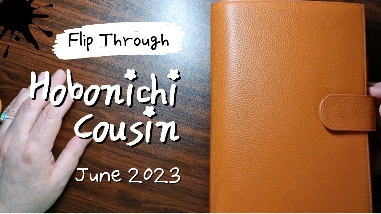 JUNE 2023 FLIP THROUGH | Hobonichi Cousin | UK | Monthly, Daily and ...