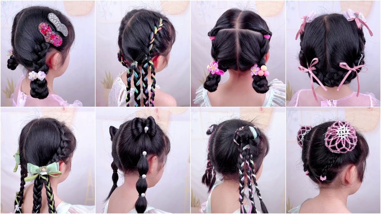 Stylish Pigtail and Bow Hair Tutorial | Easy Step by Step Guide - YouTube