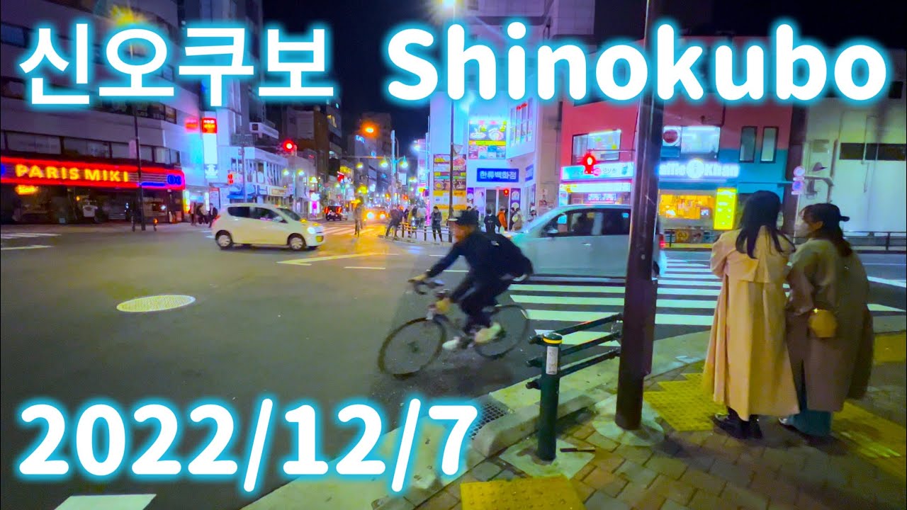 2022/12/7 도쿄 코리안타운 신오쿠보 Tokyo’s Korean Town Shinokubo 新大久保 - YouTube