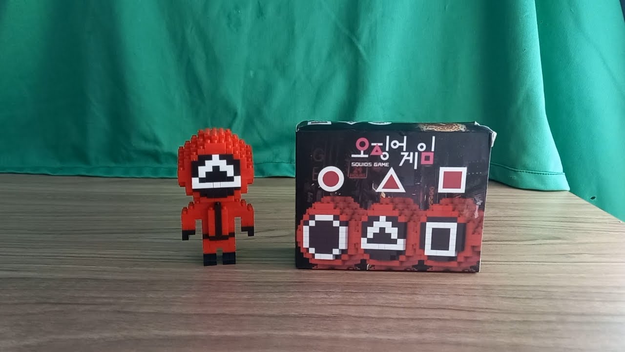 Mini lego Squid game [triangle face] | Lego hub - YouTube