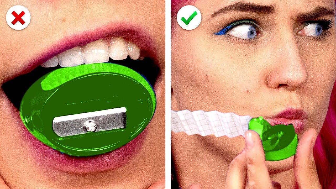 9 Smart and Cool DIY School Supply Hacks and Craft Ideas - YouTube