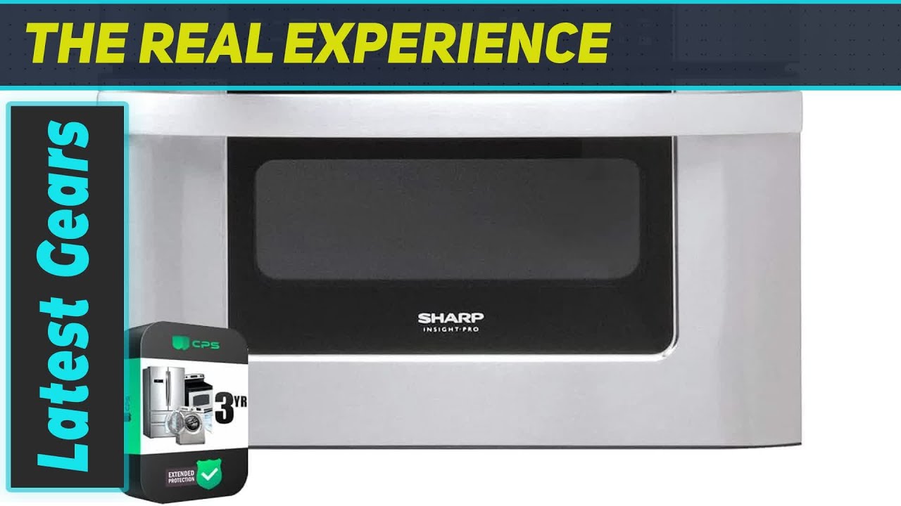 Sharp KB6524PSY Microwave Drawer: Unboxing and Features Breakdown - YouTube