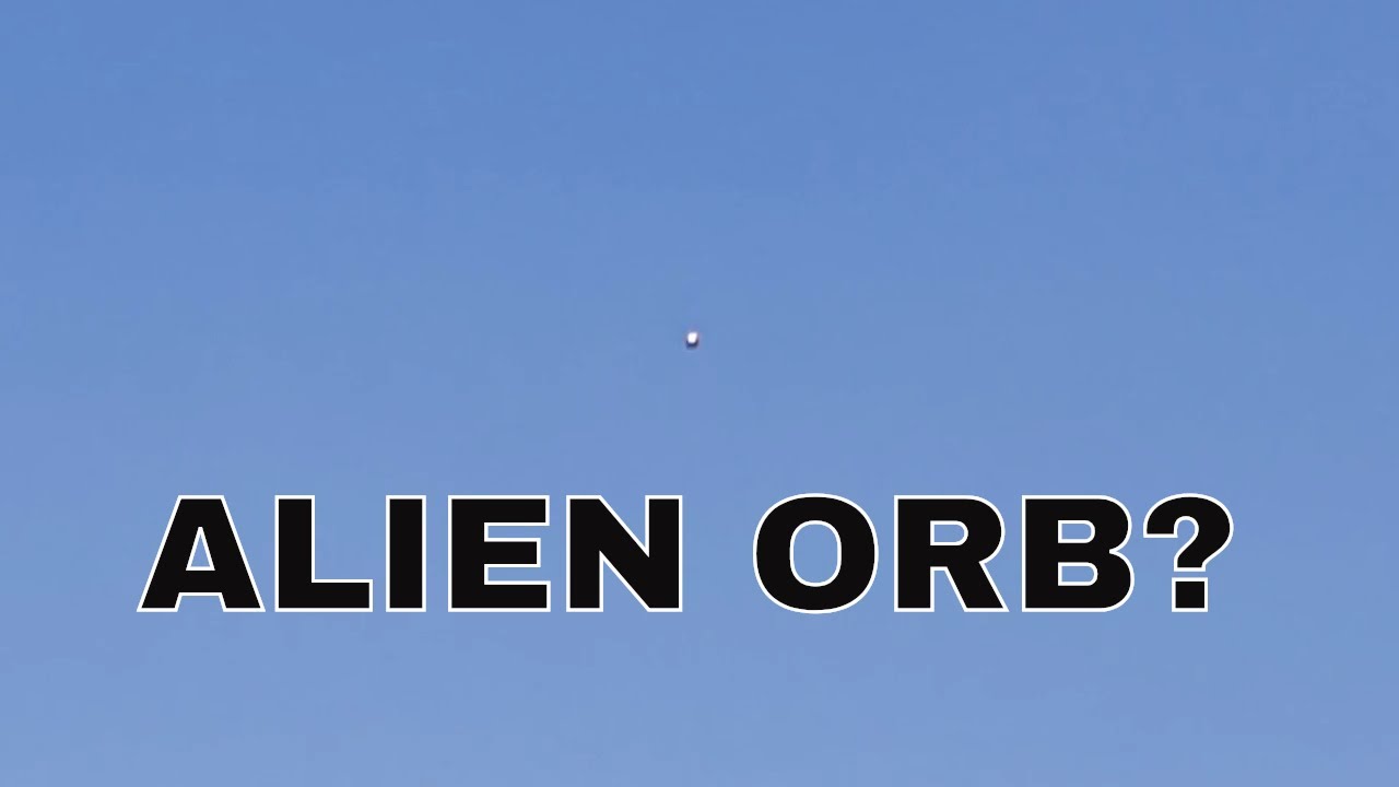 ALIEN ORB? ufo flying in front of my house, metallic orb, SPACE SHIP ...