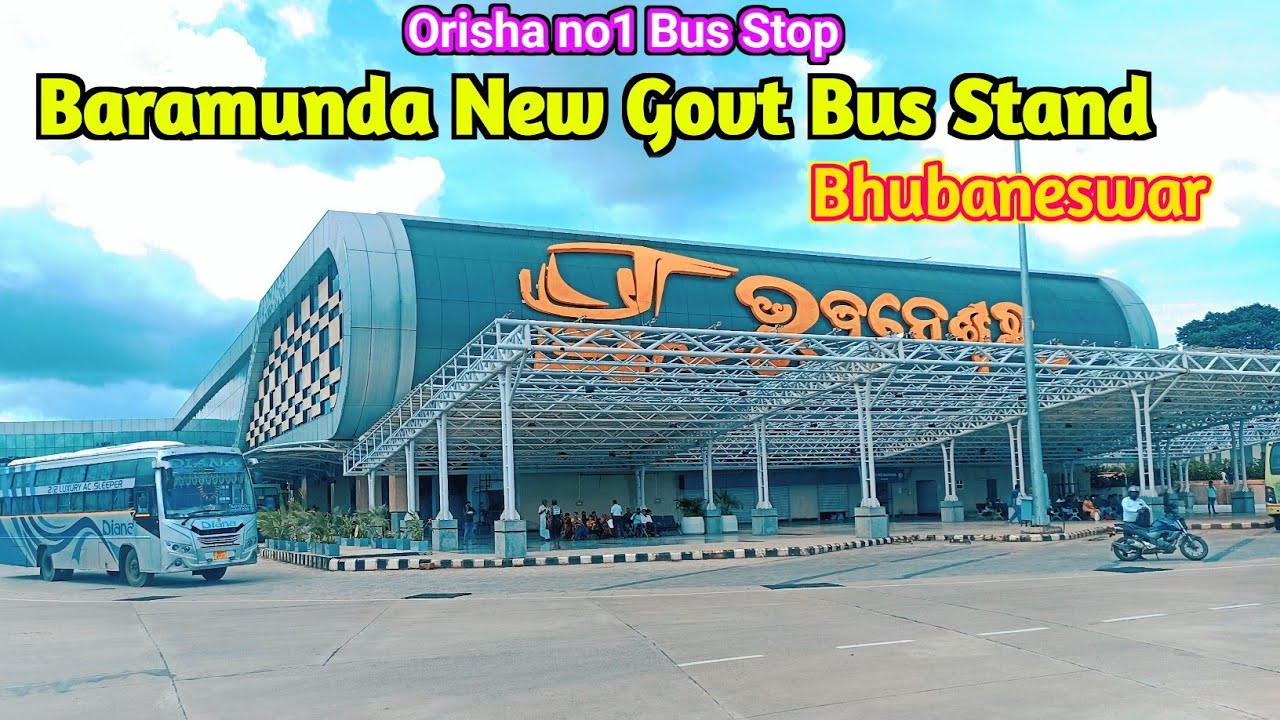Orisha no1 Bus Stop//Baramunda New Govt Bus Stand Bhubaneswar//ओडिशा बस ...