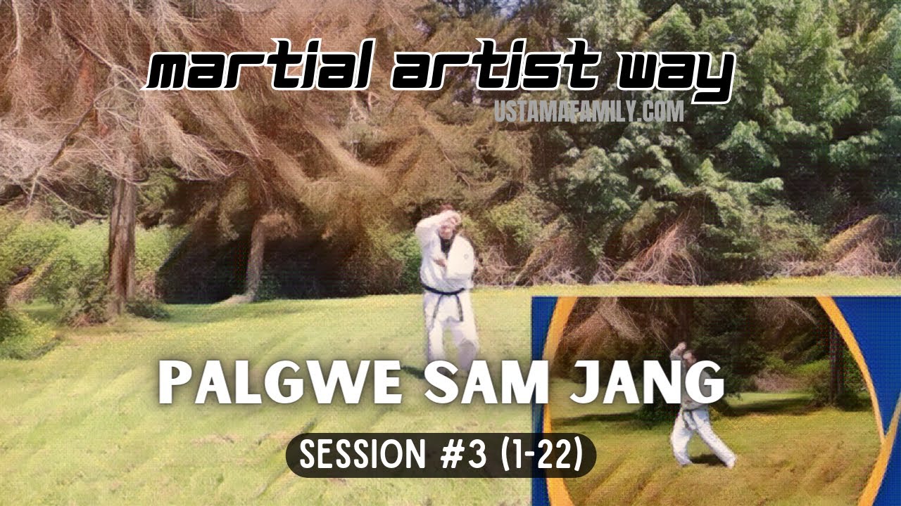 Poomsae Tutorial Black Belt: Session 3 - Palgwe Sam Jang (1-22) 3 ...