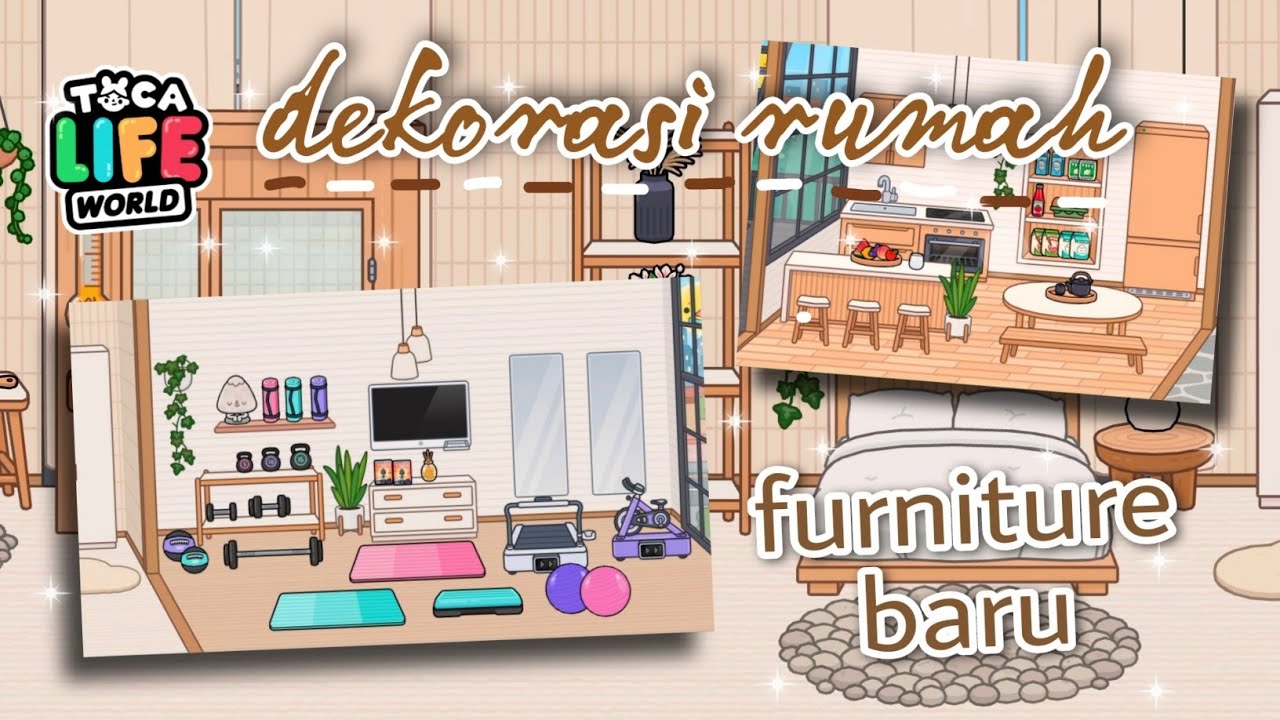 DEKORASI RUMAH TOCA BOCA AESTHETIC - FURNITURE TERBARU MINIMALIS [Toca ...