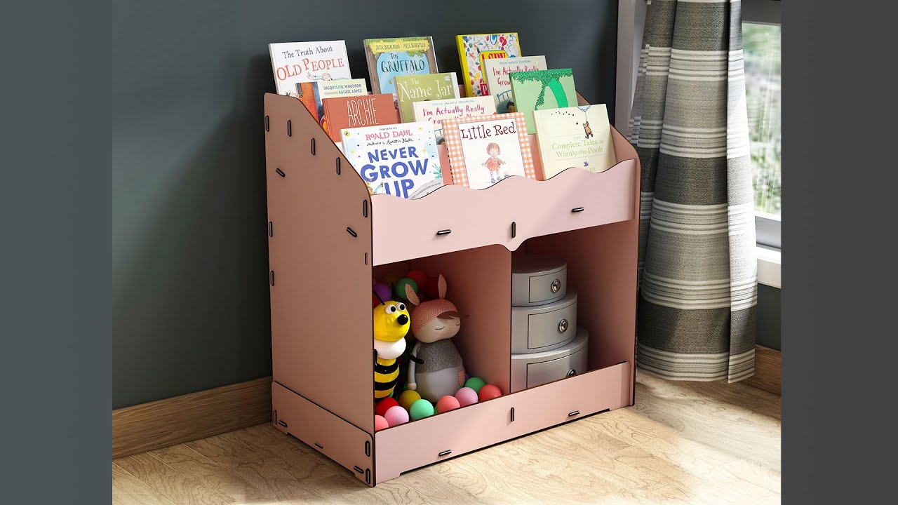 Mingitav Toby Montessori Bookcase - Assembly Video - Toby Kitaplık ...