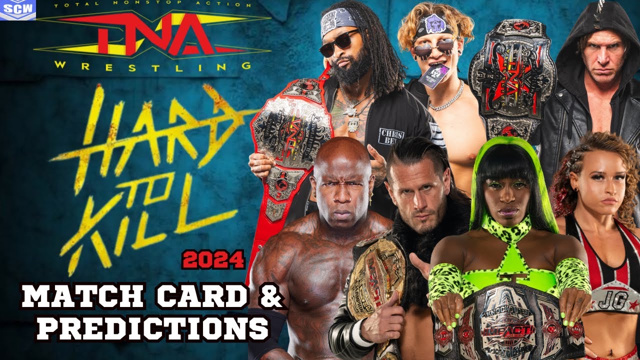 Tna Wrestling Hard To Kill 2024 Match Card And Predictions Alex Shelley