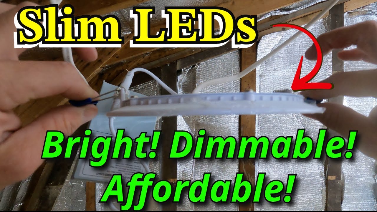 Slim LEDs! Easy Install & Affordable!!! - YouTube
