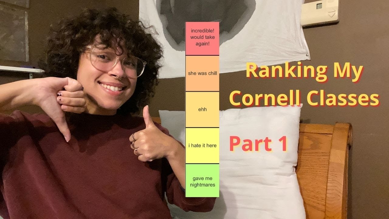 Ranking every class I took at Cornell University Pt 1 (freshman ...