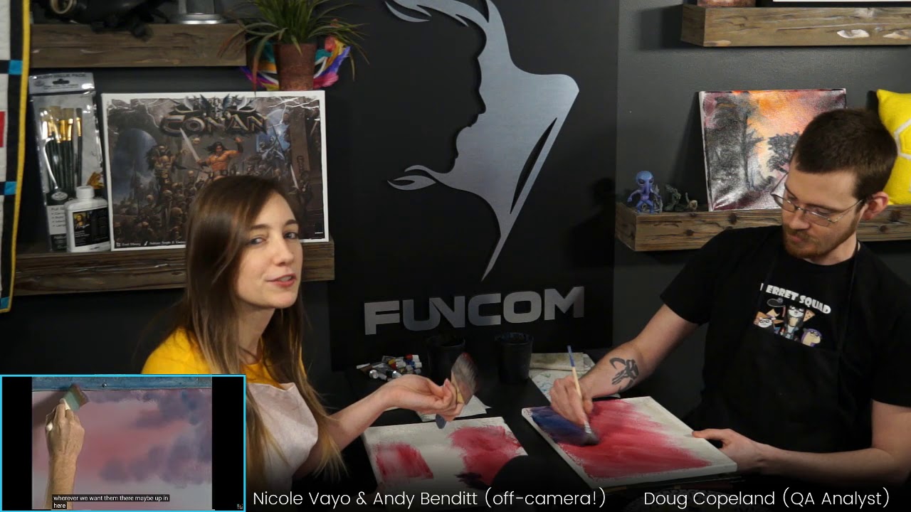 Happy Little Accidents - Funcom Art Stream ft. Doug Copeland - QA ...