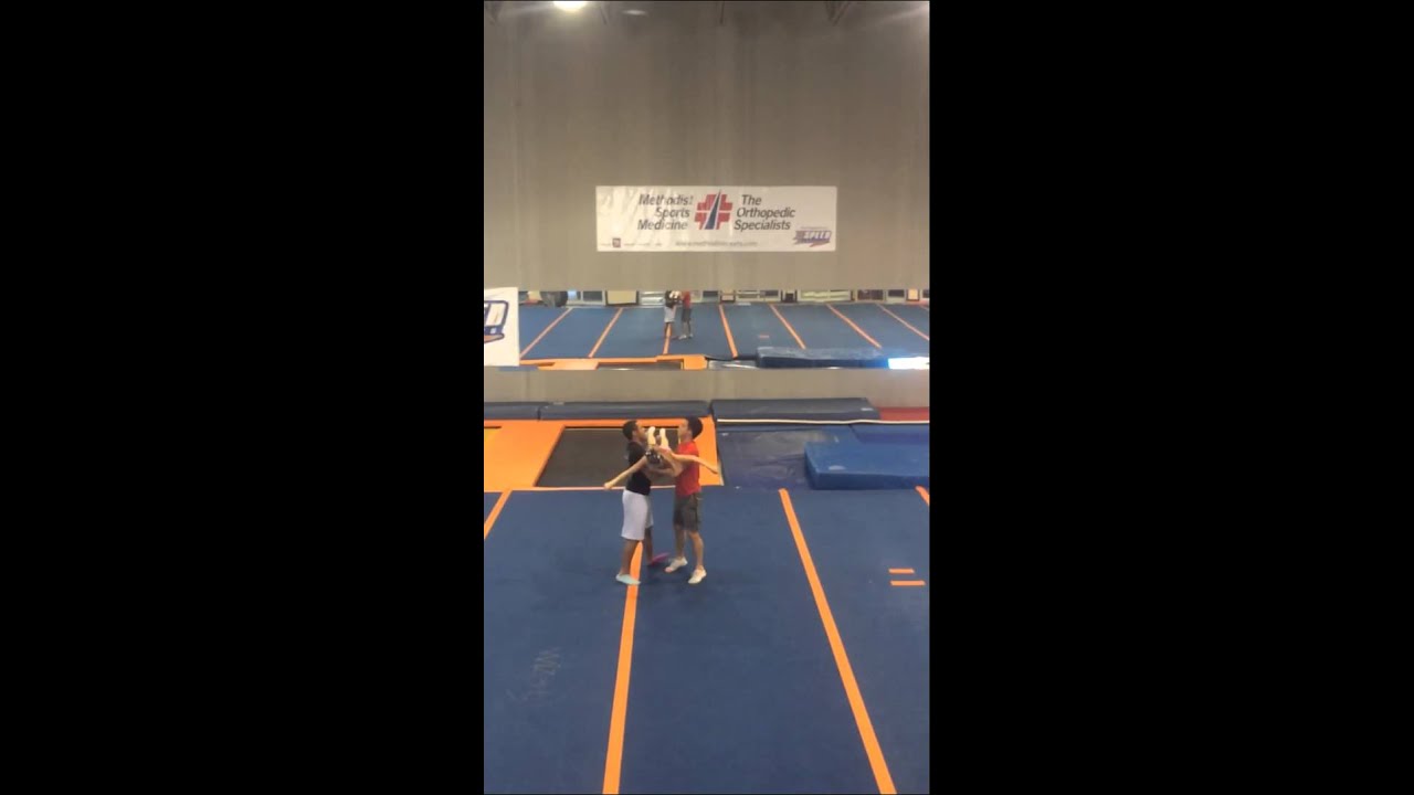 Handstand Full Up Stunt - YouTube