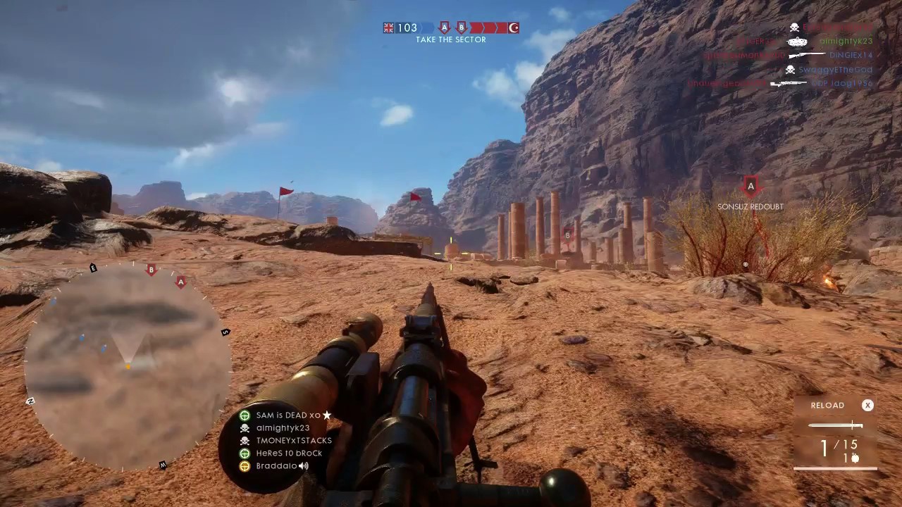 Battlefield 1- OPERATIONS HIGHLIGHTS OIL OF EMPIRES SCOUT - YouTube