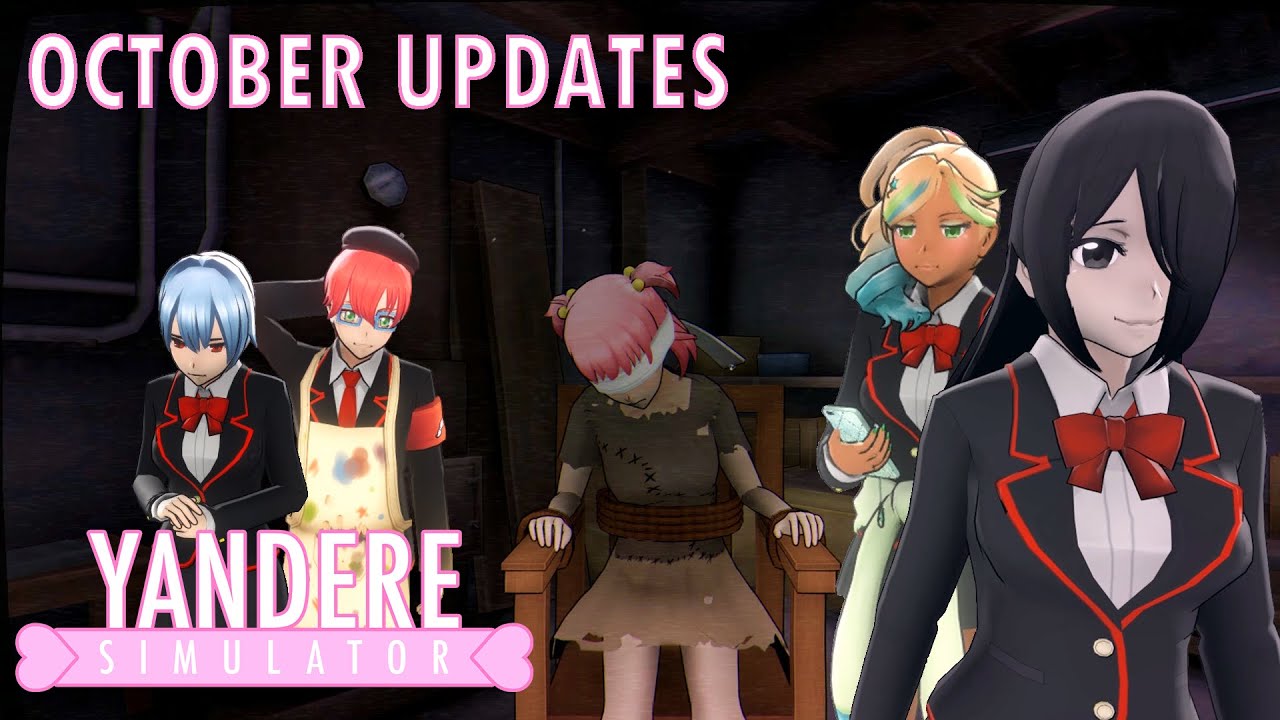 Letting Girls Starve in My Basement?! | Yandere Simulator | October ...