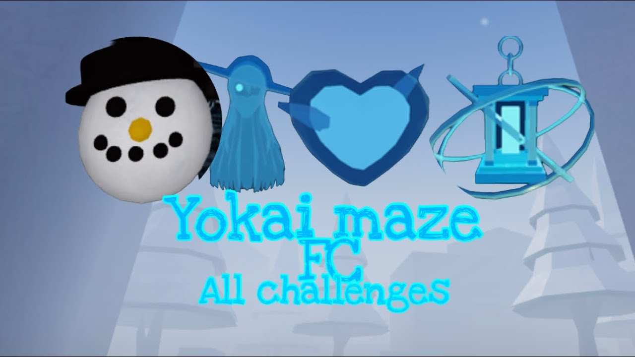 (Roblox) Yokai maze - FC all challenges - YouTube
