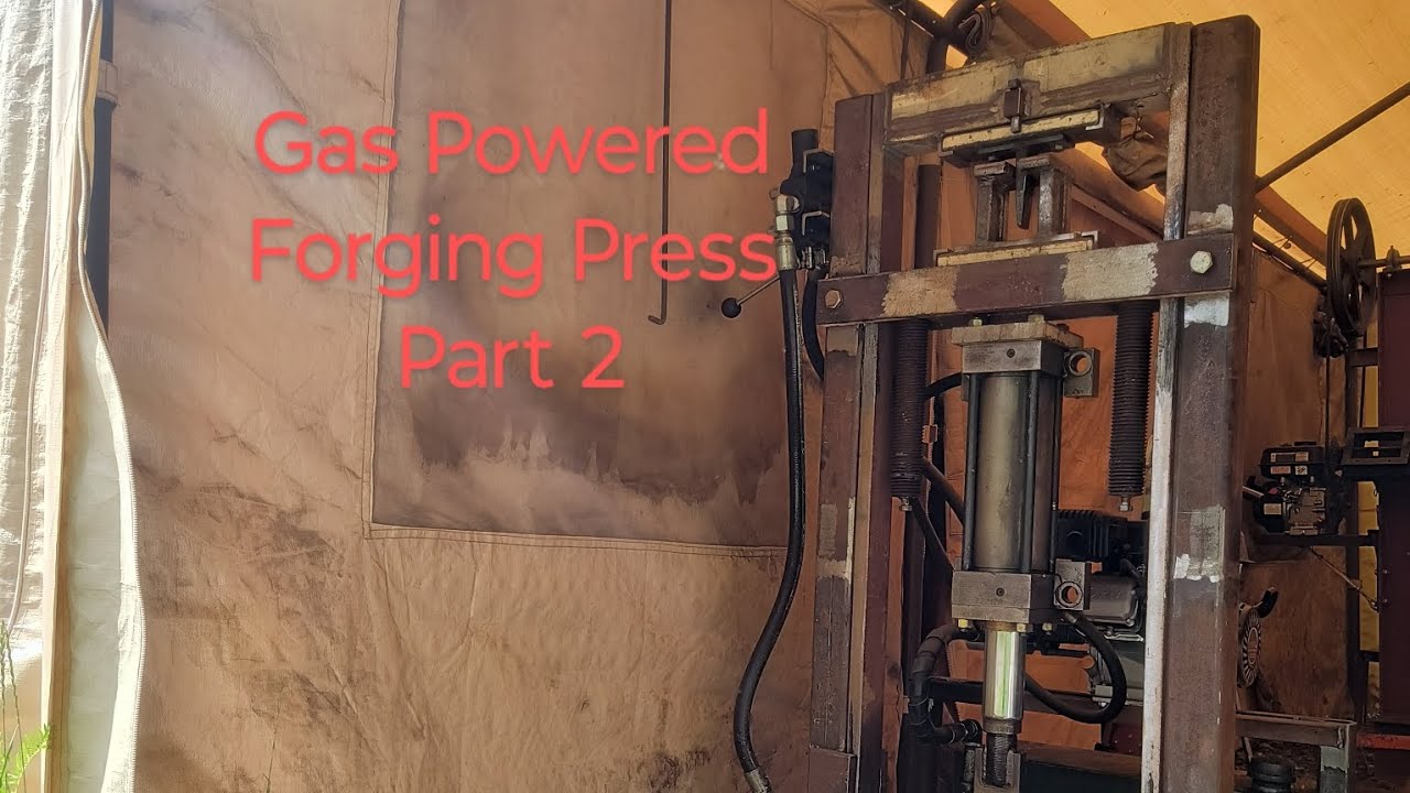 Gas Powered Forging Press Overview - Part 2 - YouTube