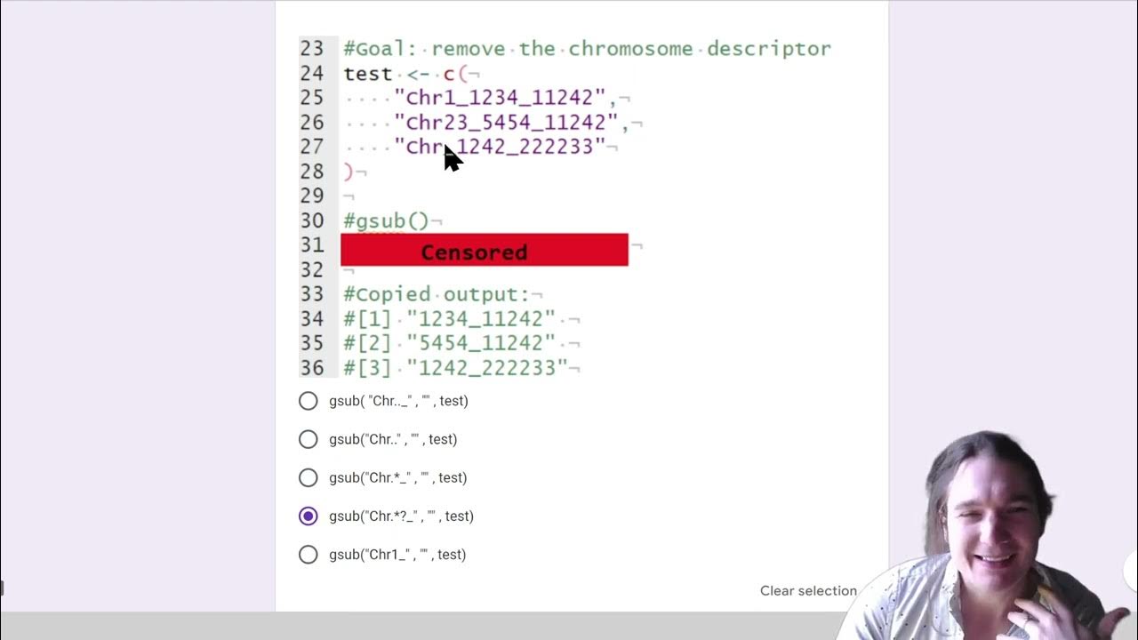 PollWk06b: gsub and functions - YouTube